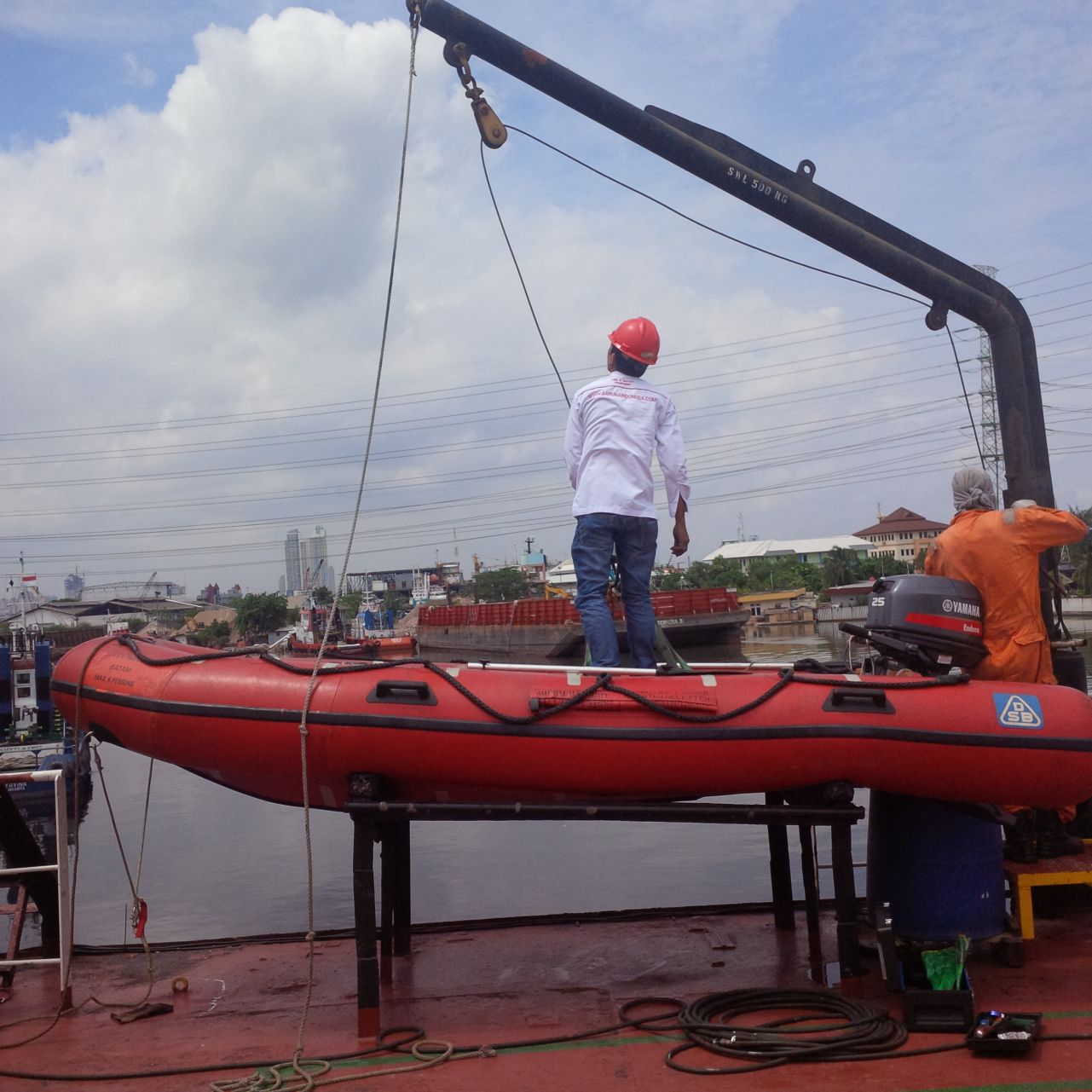Life Boat and Davit & Winch Systems – PT. BARUNA INDO NUSA